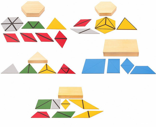 PinkMontessori affordable Montessori materials -Constructive Triangles ...