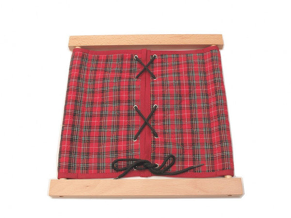 Premium Lacing Dressing Frame – Pink Montessori