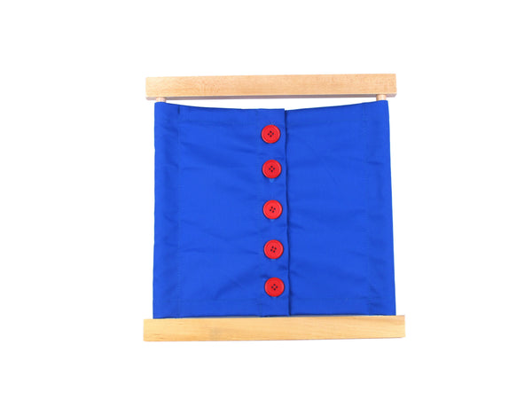 Premium Large Buttons Dressing Frame – Pink Montessori