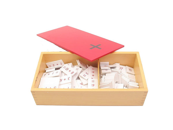 Montessori Material Addition Equation Box – Pink Montessori