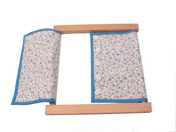 Premium Small Buttons Dressing Frame – Pink Montessori