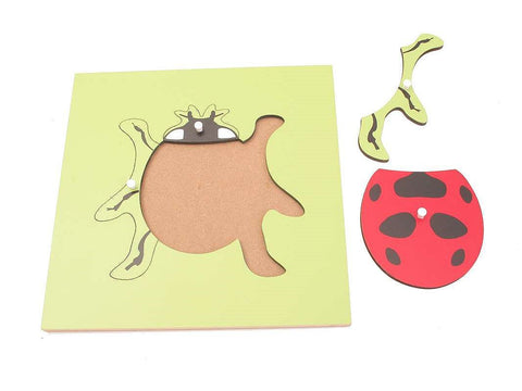 PinkMontessori Montessori materials Ladybug Puzzle – Pink Montessori
